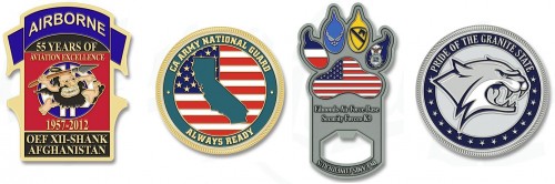 Custom US Military Challenge Coins | Free Shipping