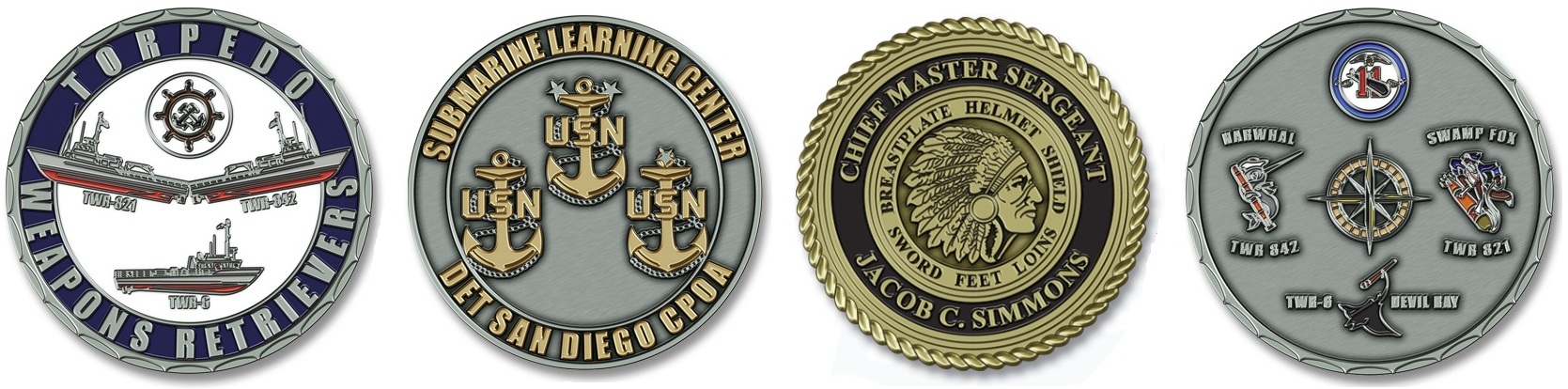 Licensed Navy Challenge Coins | Challenge Coins Ltd.