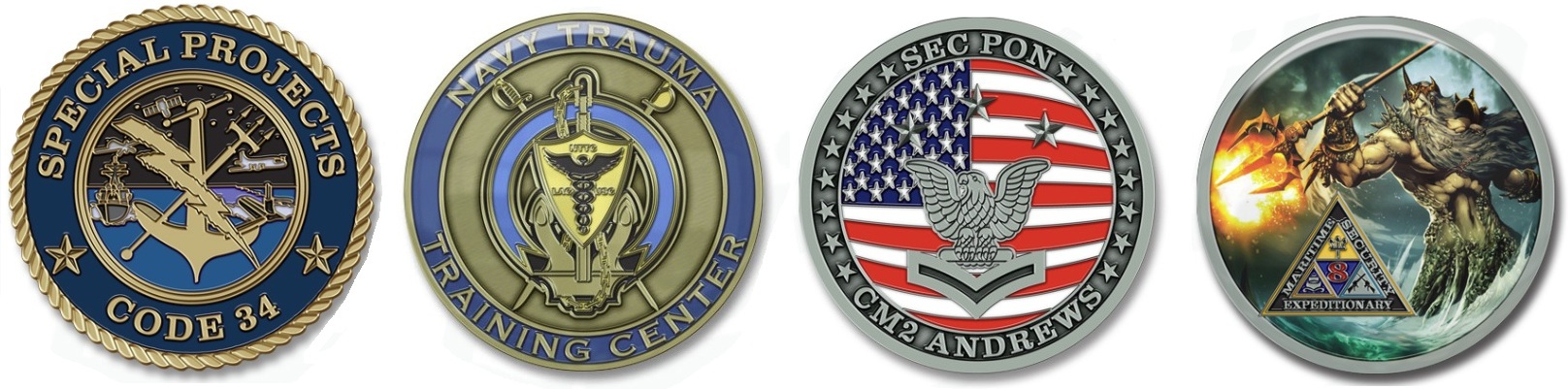 Licensed Navy Challenge Coins | Challenge Coins Ltd.