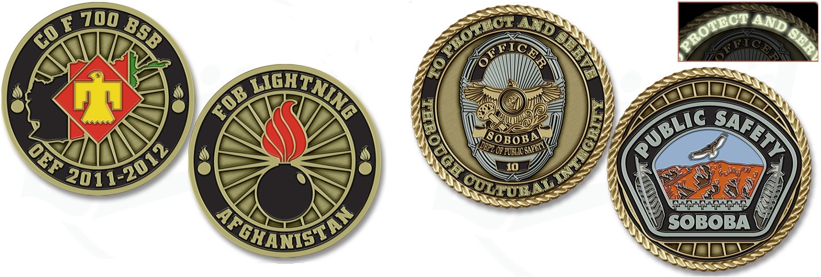 Challenge Coin Artwork Portfolio |Challenge Coins Limited