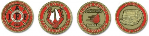 Custom Firefighter Challenge Coins | Challenge Coins Ltd.