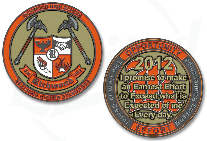 School Kids Worldwide Love Challenge Coins - Challenge Coins ...